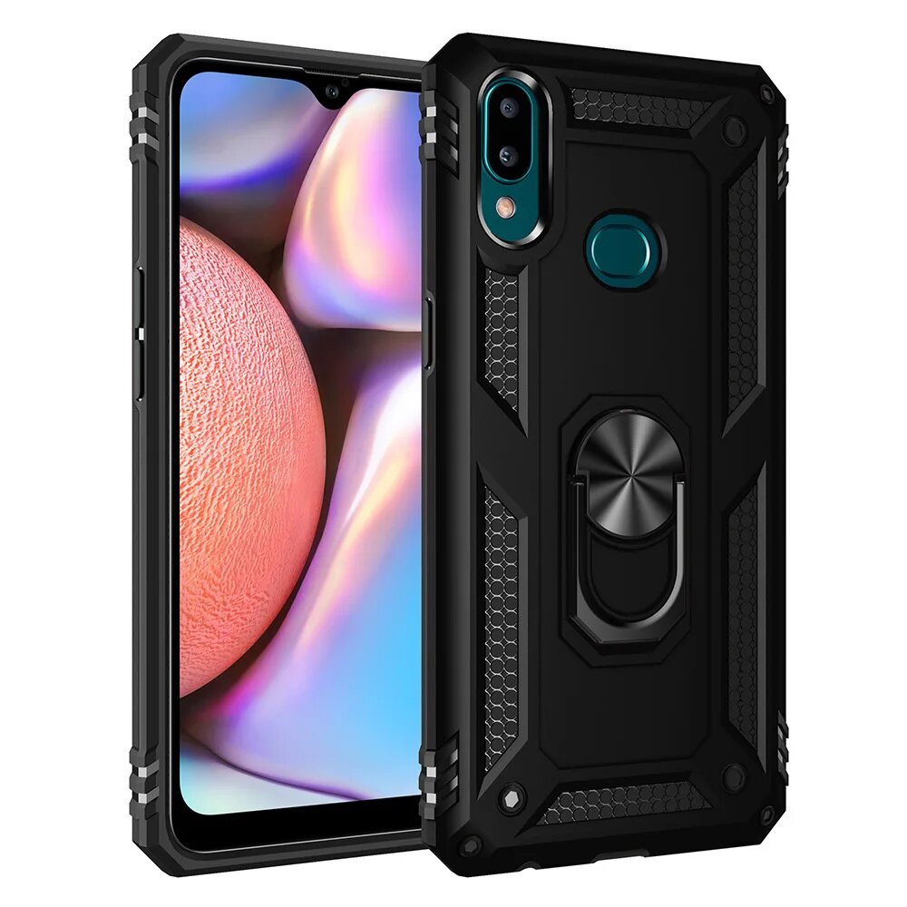 Чехол для Samsung A10 A10s для Samsung Galaxy A10 A10s, военный бронированный противоударный магнитный автомобильный держатель, кольцо, чехол