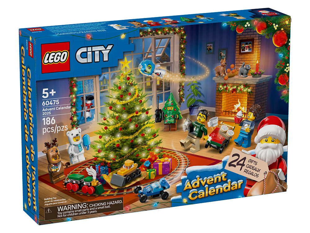 Конструктор LEGO City 60475 Конструктор Новогодний календарь, 2026