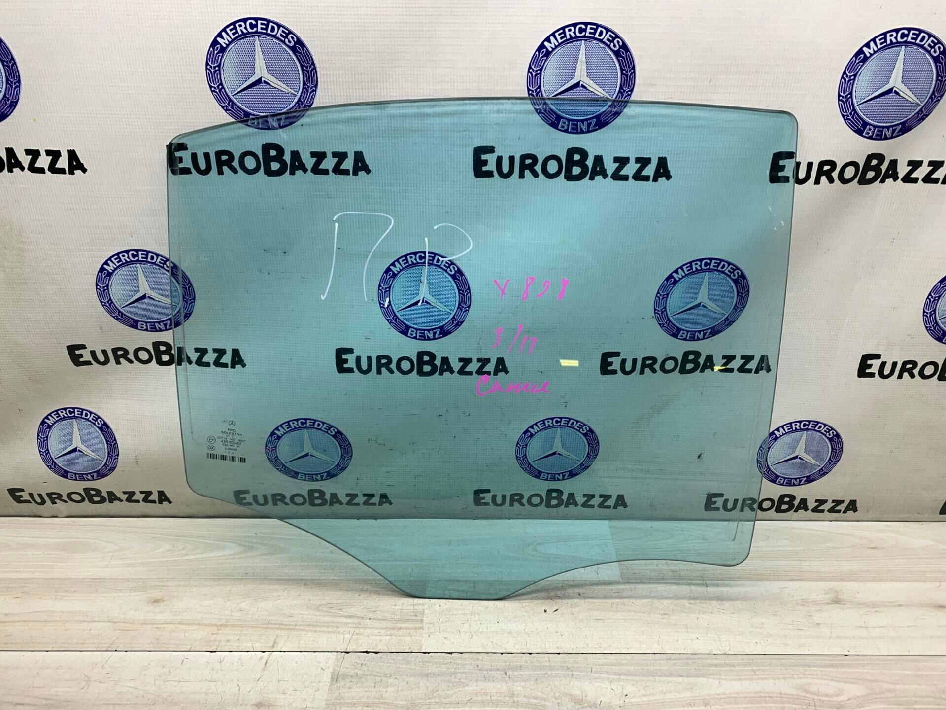 Стекло заднее правое Mercedes W211 A2117350210