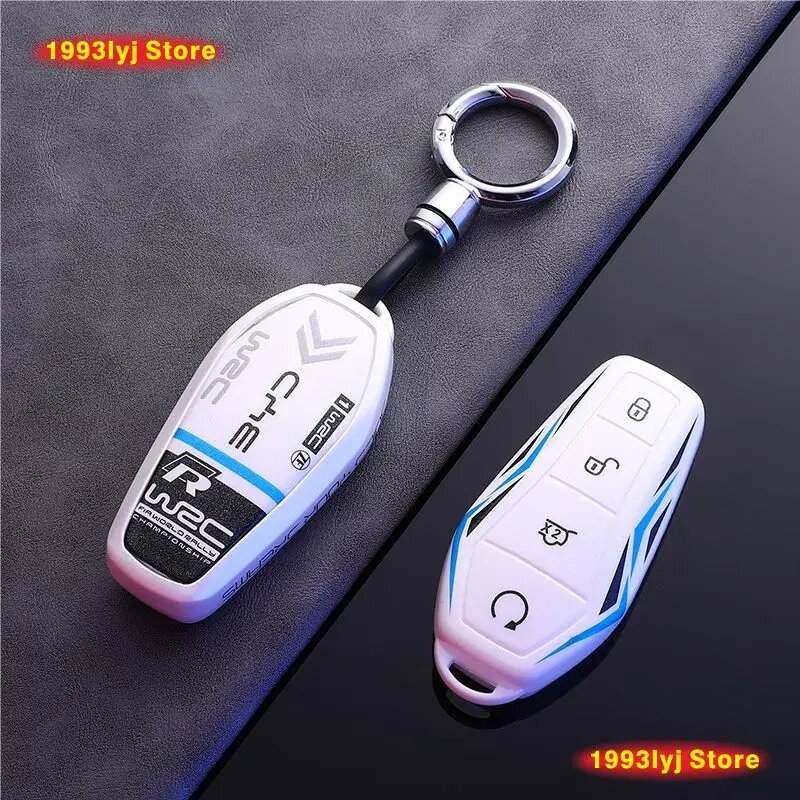 Чехол для ключей BYD Song Plus Atto 3 Han EV Tang DM Qin Seal Dolphin Protector Shell Fob Holder Брелок Автомобильные аксессуары I