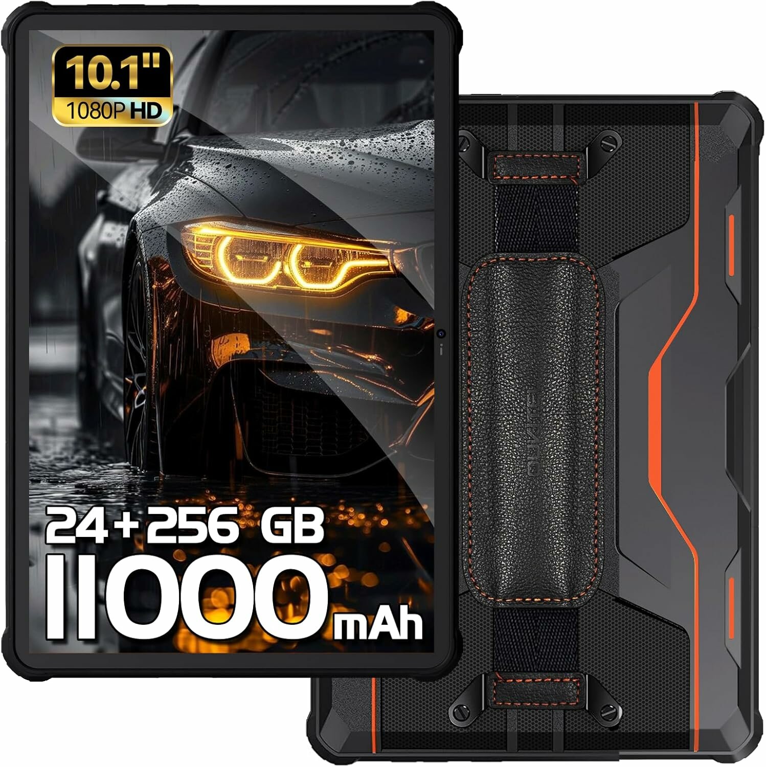 Защищенный планшет OUKITEL RT9, 10-дюймовый планшет на Android, 24 ГБ ОЗУ, 256 ГБ ПЗУ, 1 ТБ расширяемой памяти, 11000 мА·ч