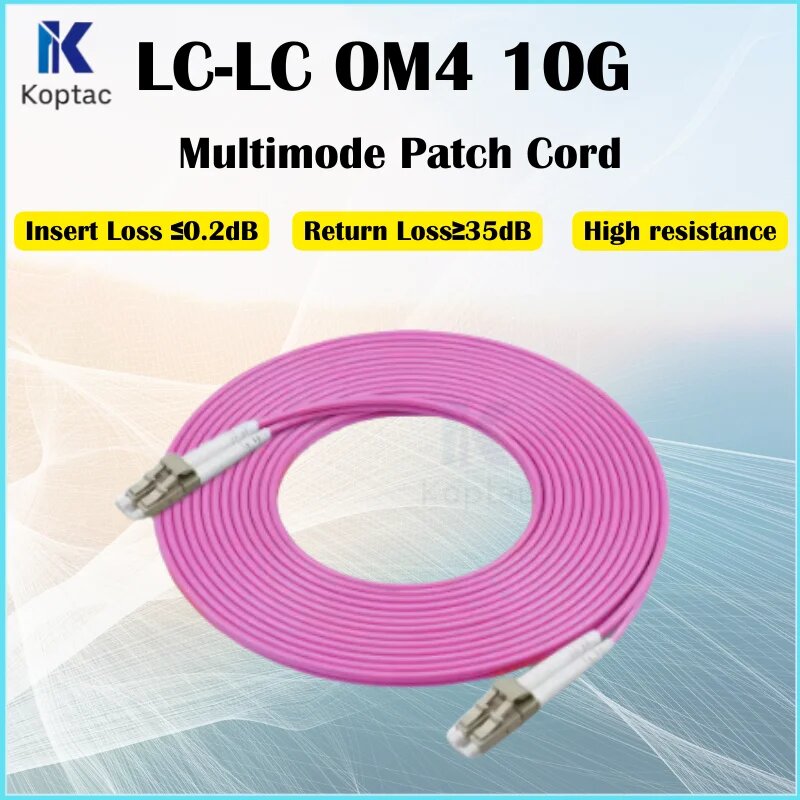 OM4 Fiber Patch Cord LC-LC 10G 30m
