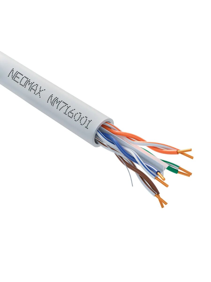 Кабель витая пара 305м U UTP cat.6 4 пары по 0.57мм NM716001