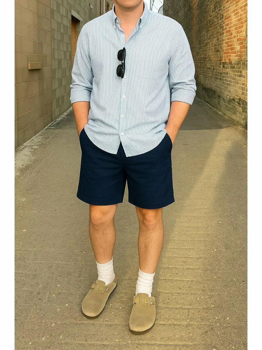 Шорты MARK FORMELLE Льняная коллекция