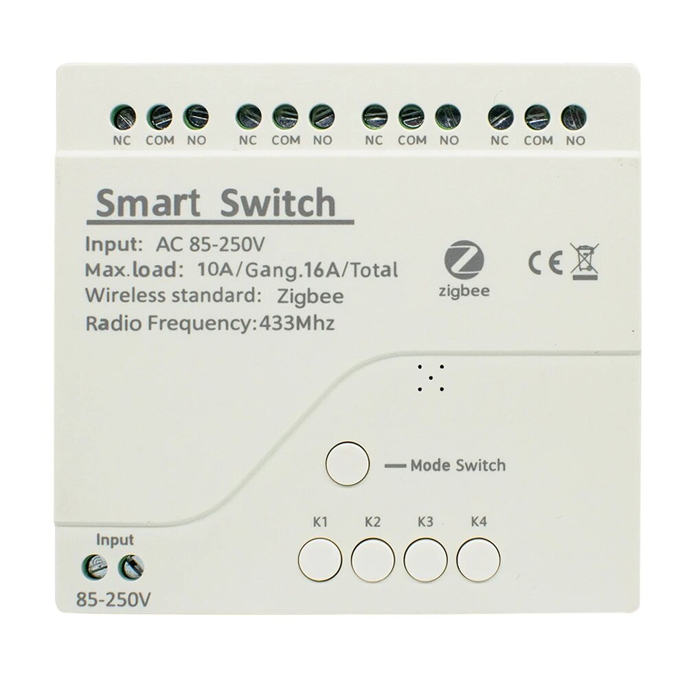 Scimagic-RC Zigbee реле 4 канала 4CH 85-250V Zigbee