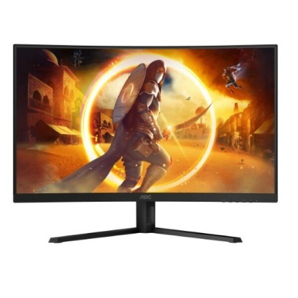 Монитор LCD AOC 31.5" CQ32G4VE Black VA curved 2560x1440 180Hz 0.5ms 178/178 300cd 2xHDMI2.0 DisplayPort1.4)