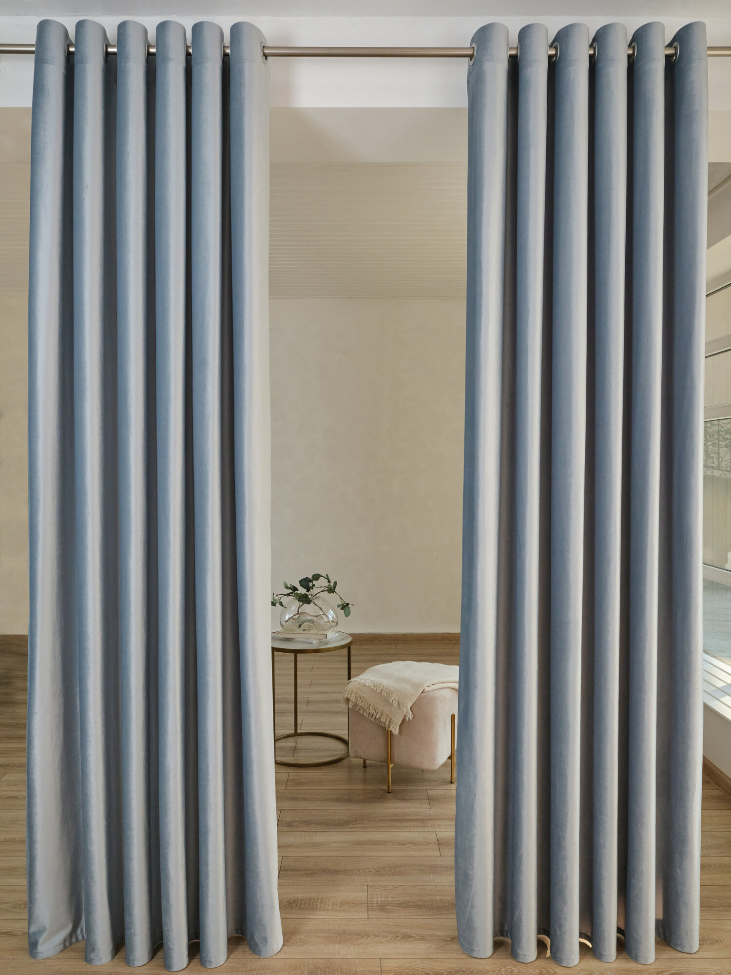 Шторы бархат антикоготь 150х280 (2 шт), Erika Home (Evrika Home)