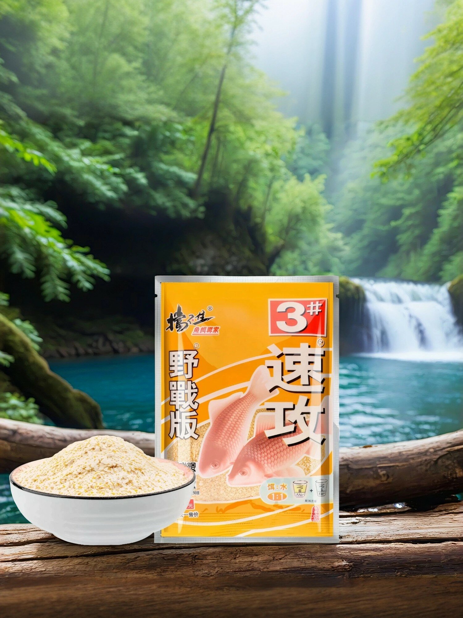 Тесто для херабуны Старый Призрак "Быстрая атака #3. Большой карась" 100г