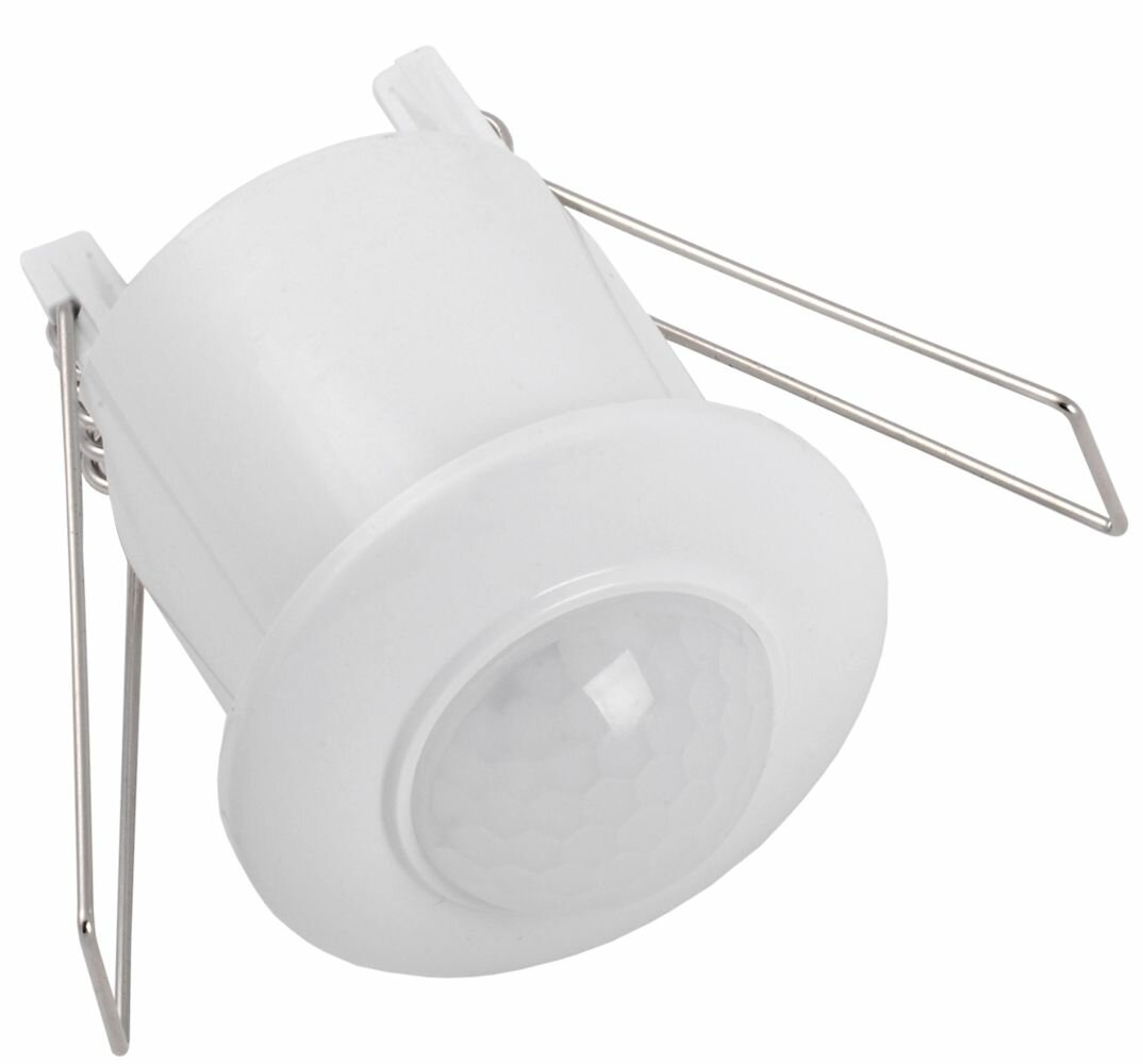 Датчик движения IEK ДД 301 белый, 800Вт, 360 градусов, 6М, IP20