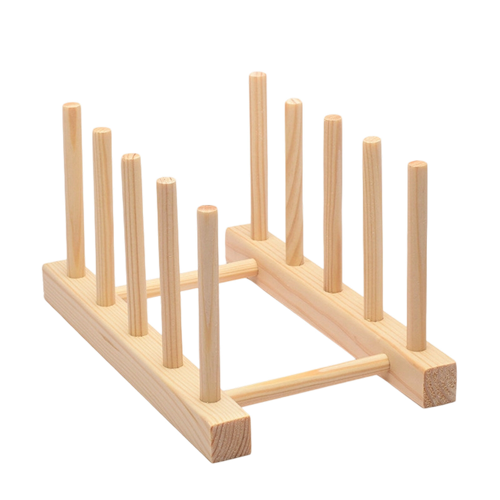 Деревянный шкаф товарного сорта Полка для тарелок мисок Кухонный гаджет хранения