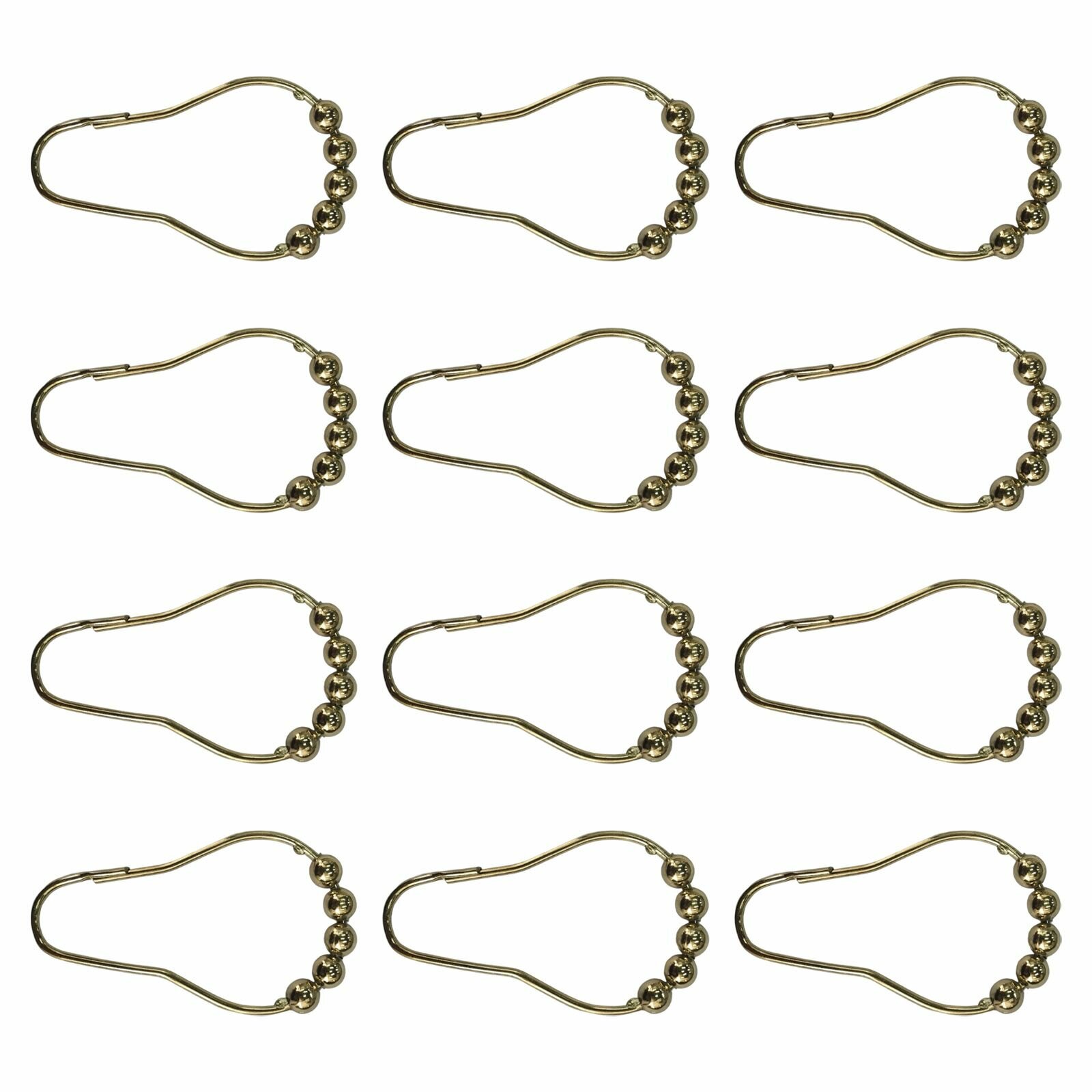 Кольца для душевой занавески с 5 бусинами аксессуары ванной из нержавеющей стали