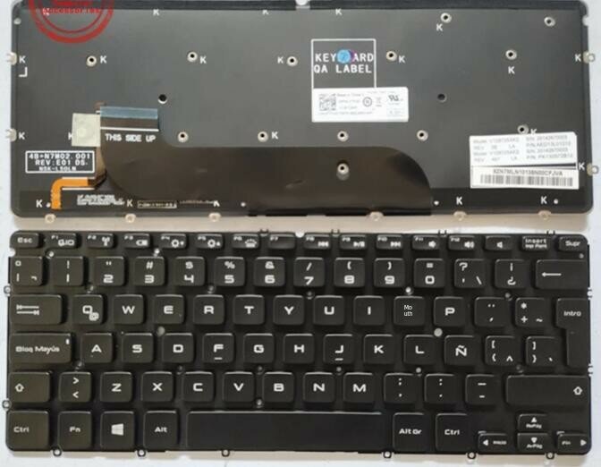 Клавиатура для ноутбуков серии DELL XPS совместимая с моделями XPS 12 13 XPS13D 13R L321X L322X XPS13 Версия SP Новая