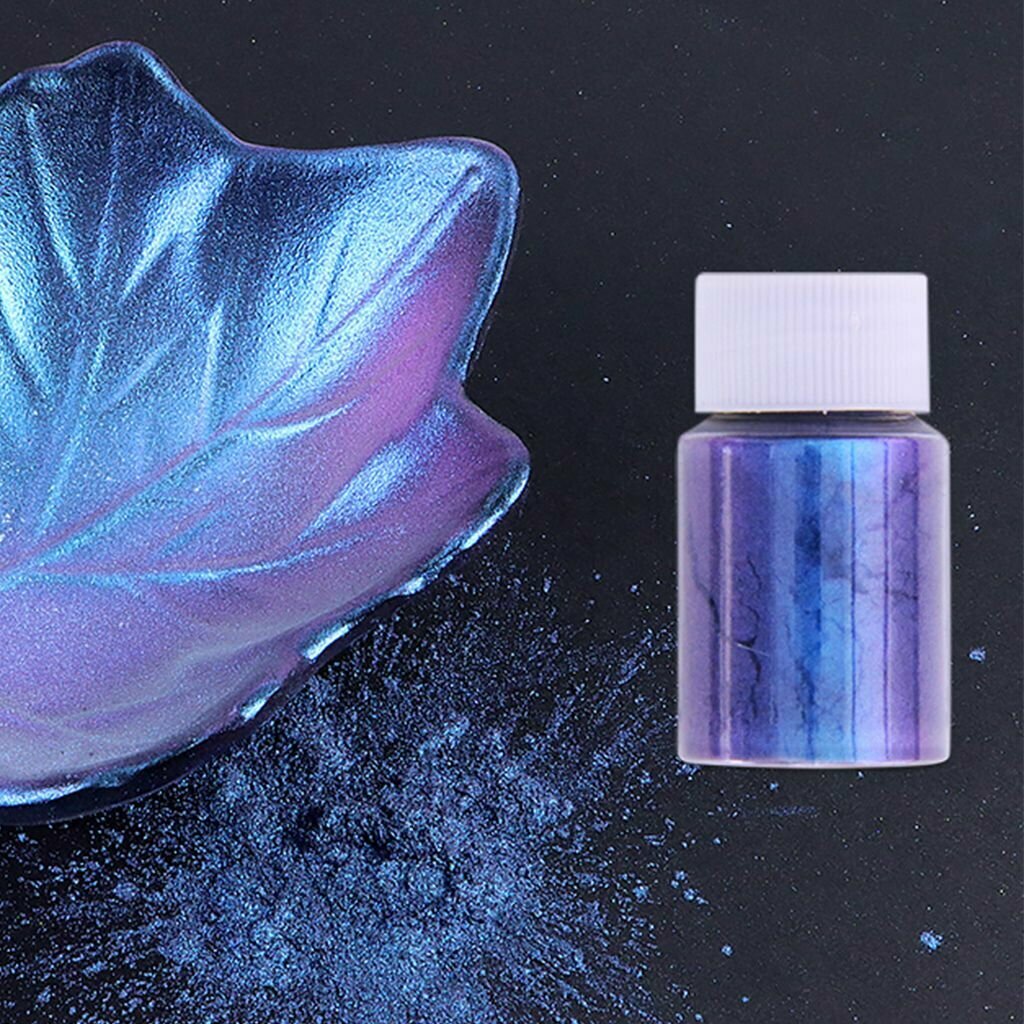 Цветной порошок слюды-хамелеона для эпоксидной смолы, жемчужный пигмент, краска изготовления мыла, e 10 цветов