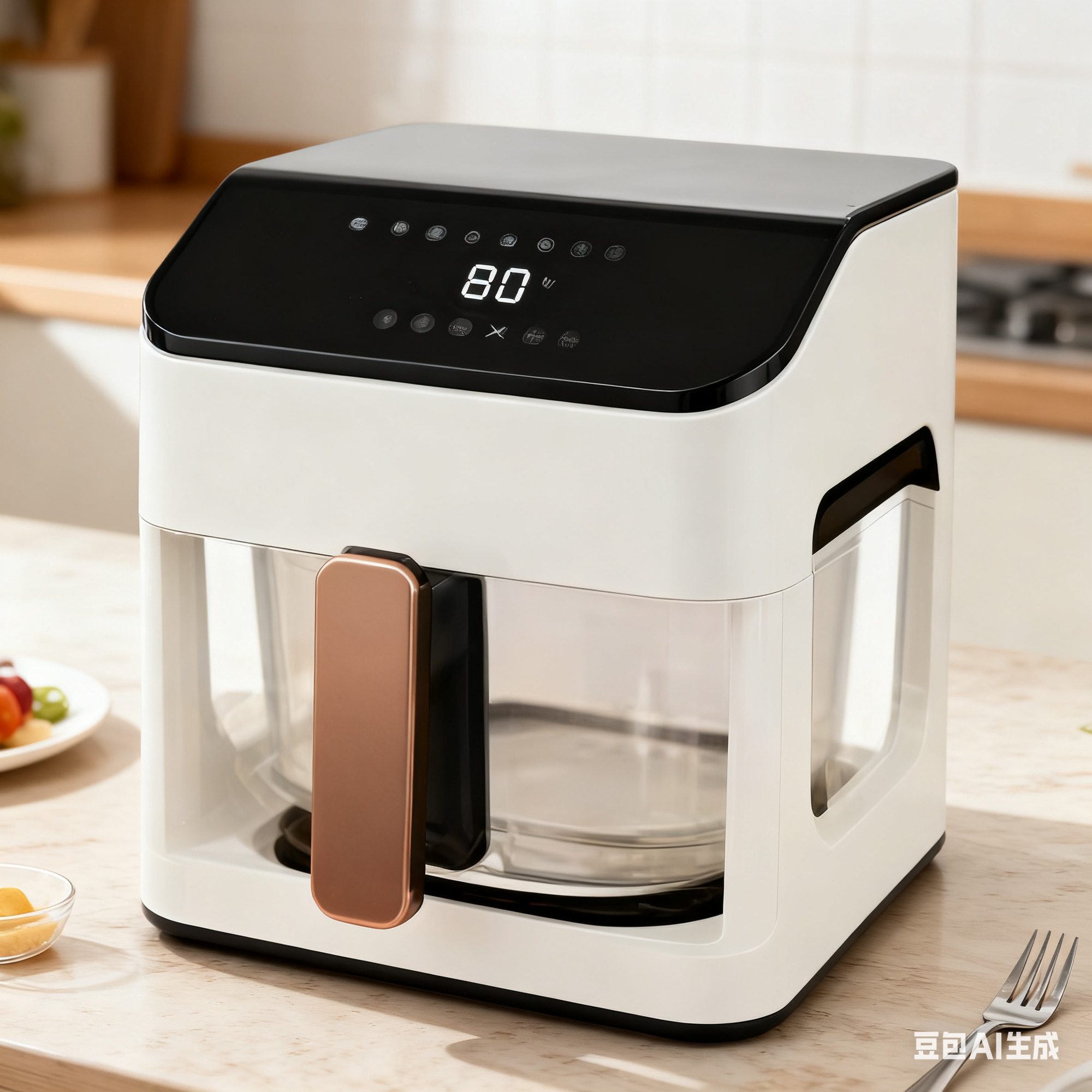 Аэрогриль HOTTER HX-533, 1350 Вт, электронное управление, таймер, на кронштейне