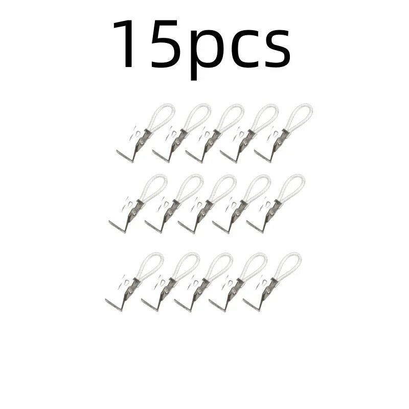Металлические прищепки для полотенец Белый, White 15pcs