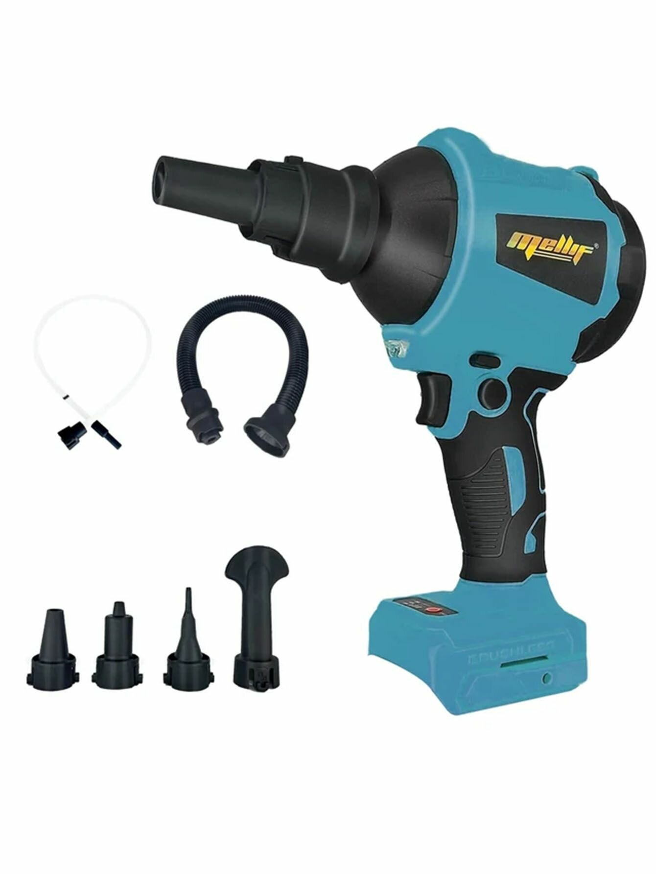 Пылесос для удаления пыли, совместимый с аккумулятором Makita 18v, бесщеточный, с 3-ступенчатой регулировкой, скорость вращения 50 000 об/мин, портативный пылесос для уборки и удаления снега