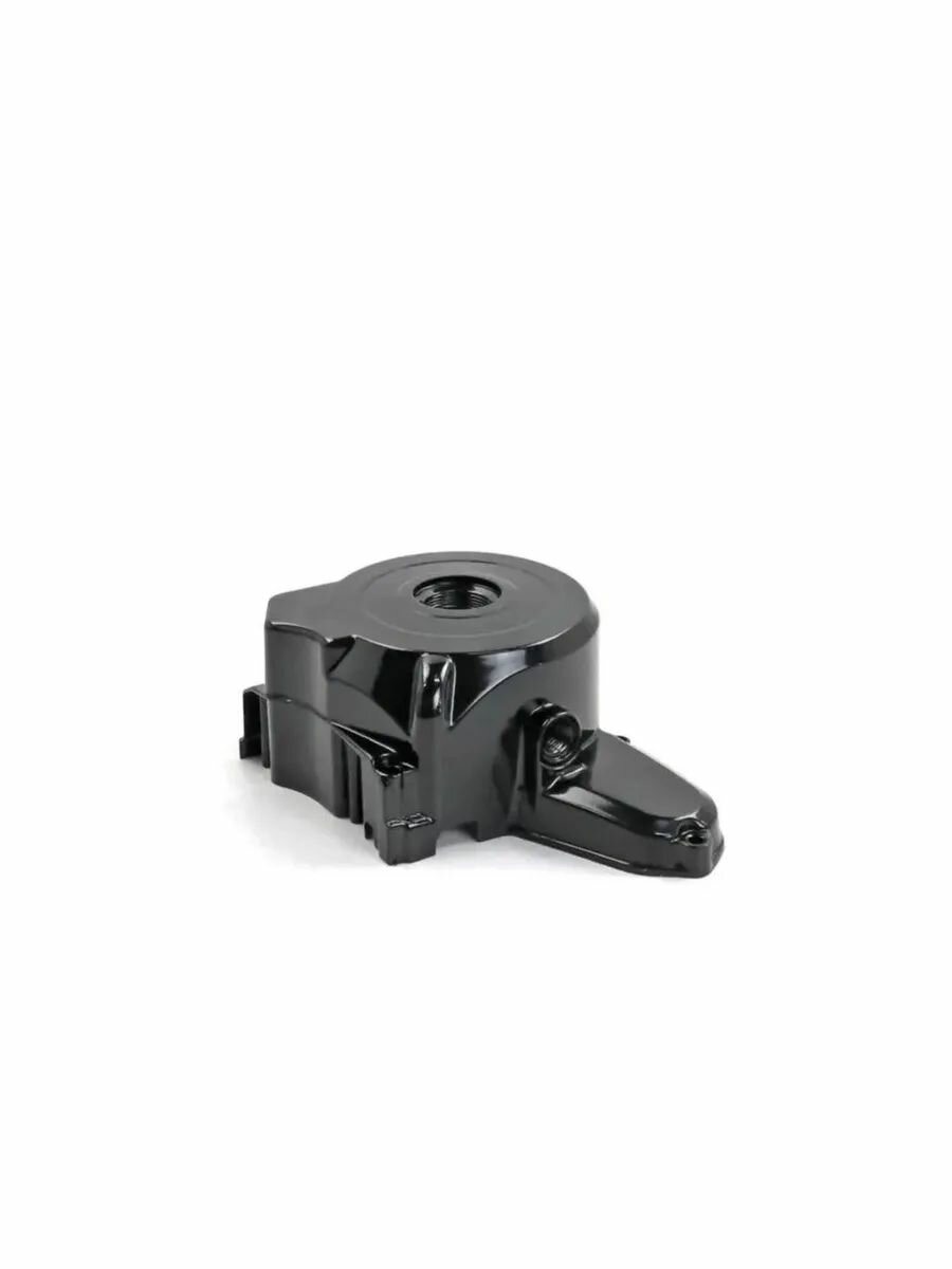 Крышка картера левая 1Р39 Alpha, Zodiak зажигание 6 катушек (черная)