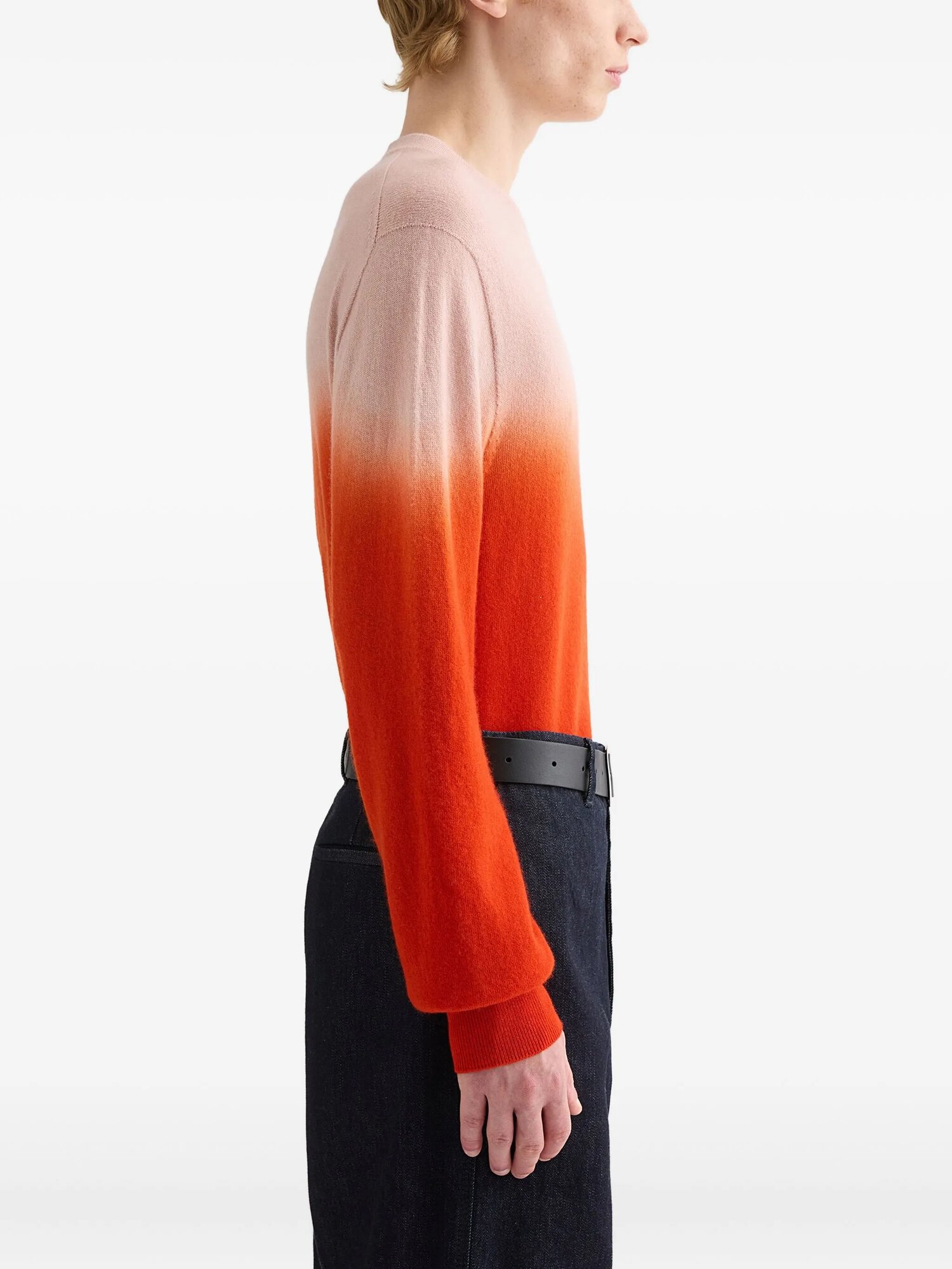 Футболка Jil Sander, размер 46, оранжевый — фото 1