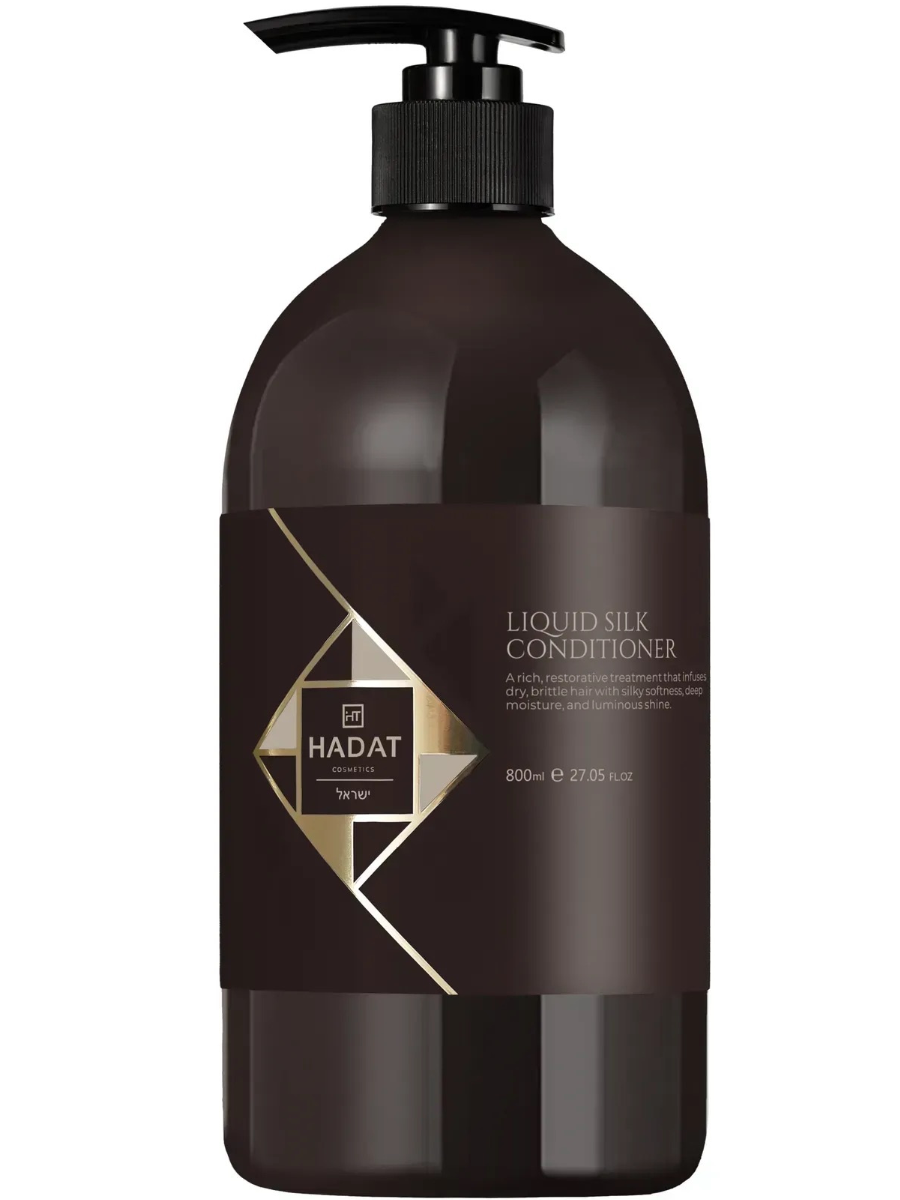 HADAT COSMETICS Кондиционер для Блеска и Сияния Волос LIQUID SILK, 800 мл