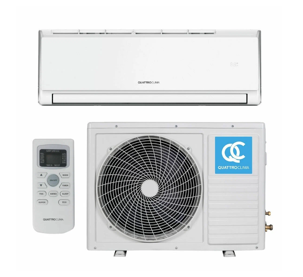 Сплит-система Quattroclima Vento QV-VN09WD/QN-VN09WD не инверторная на 25 кв. м.