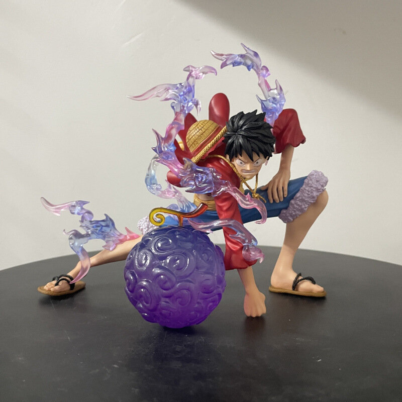 Товары по аниме One Piece: фигурка Луффи в режиме LX Gear Second Smash с Дьявольским фруктом, статуэтка Ники Луффи.