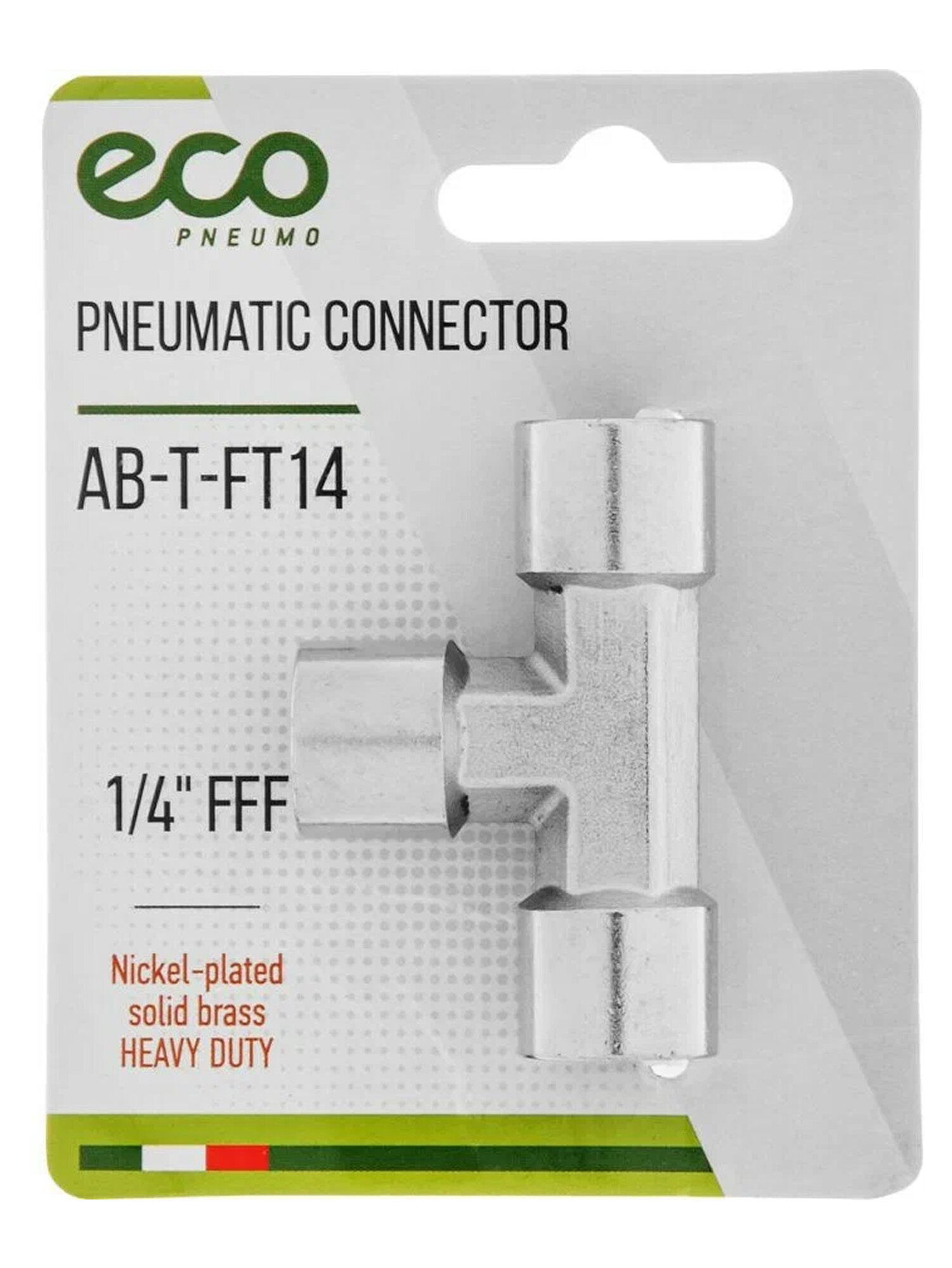 Переходник для труб T-образный внутренняя резьба 1/4" ECO (AB-T-FT14)