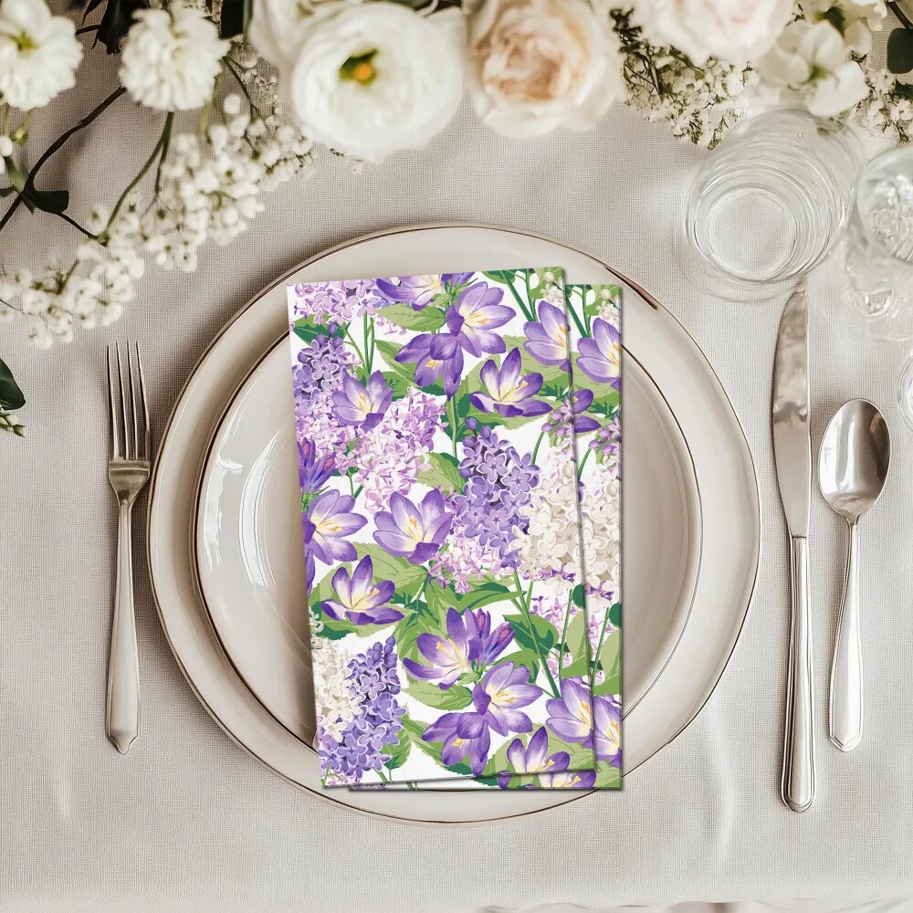 Бумажные салфетки, 20 шт.