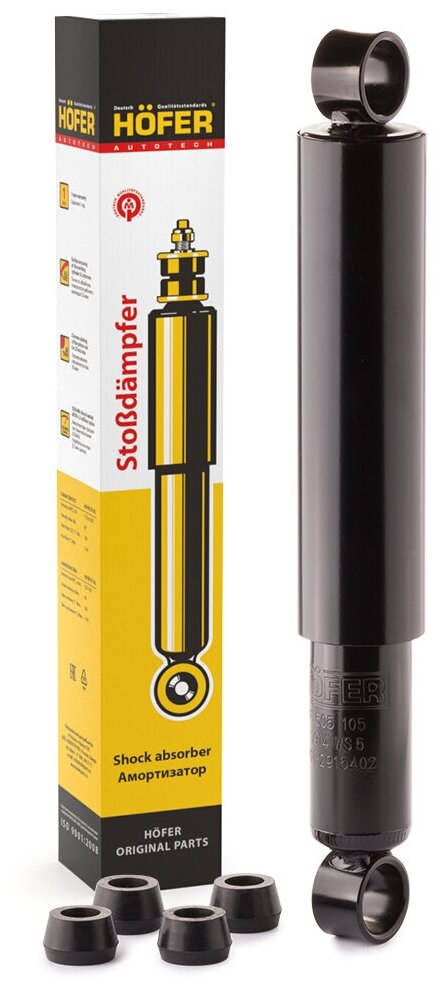 Амортизатор ВАЗ 2101-07 задний (масляный) OEM 21012915402 HOFER арт. HF 505 105