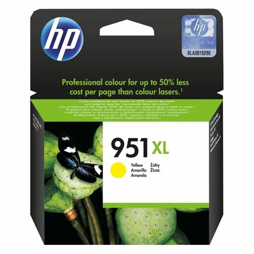 Картридж HP 951XL, желтый / CN048AE