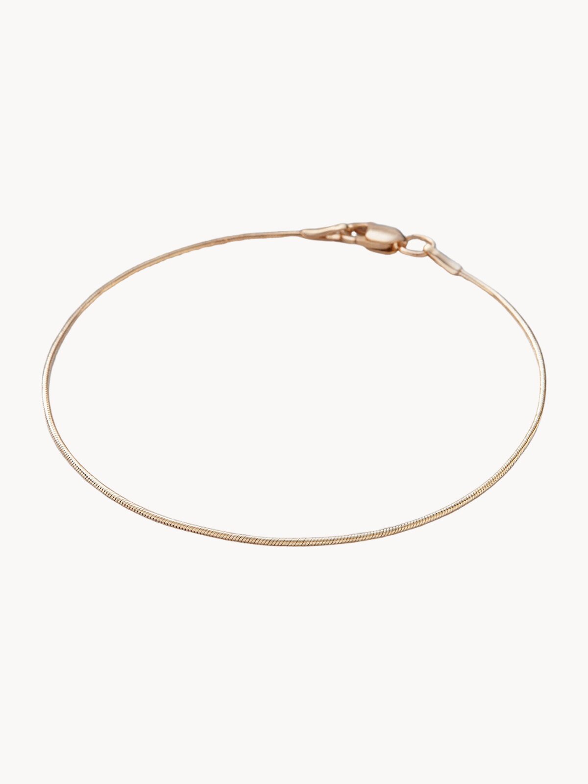 Браслет-цепочка, желтое золото, 585 проба