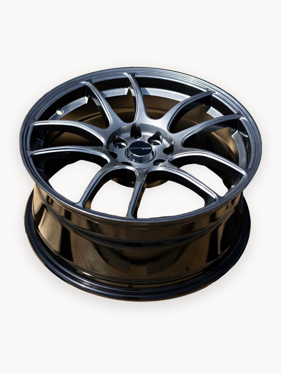 Комплект литых колесных дисков R17 Work CR-Kai Style 7.5J ET40 4*100/114.3 (GX18)