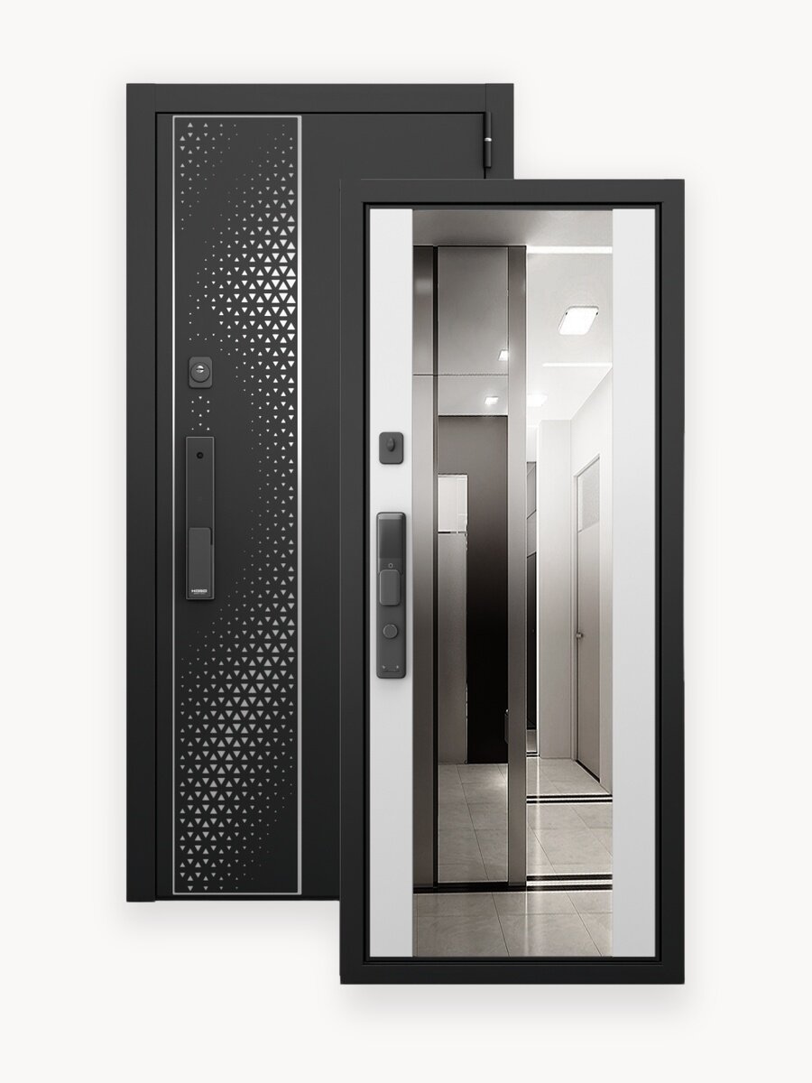 Входная дверь Велес 5 с электронным замком 880*2050, левая, полотно 106мм, пенополистирол