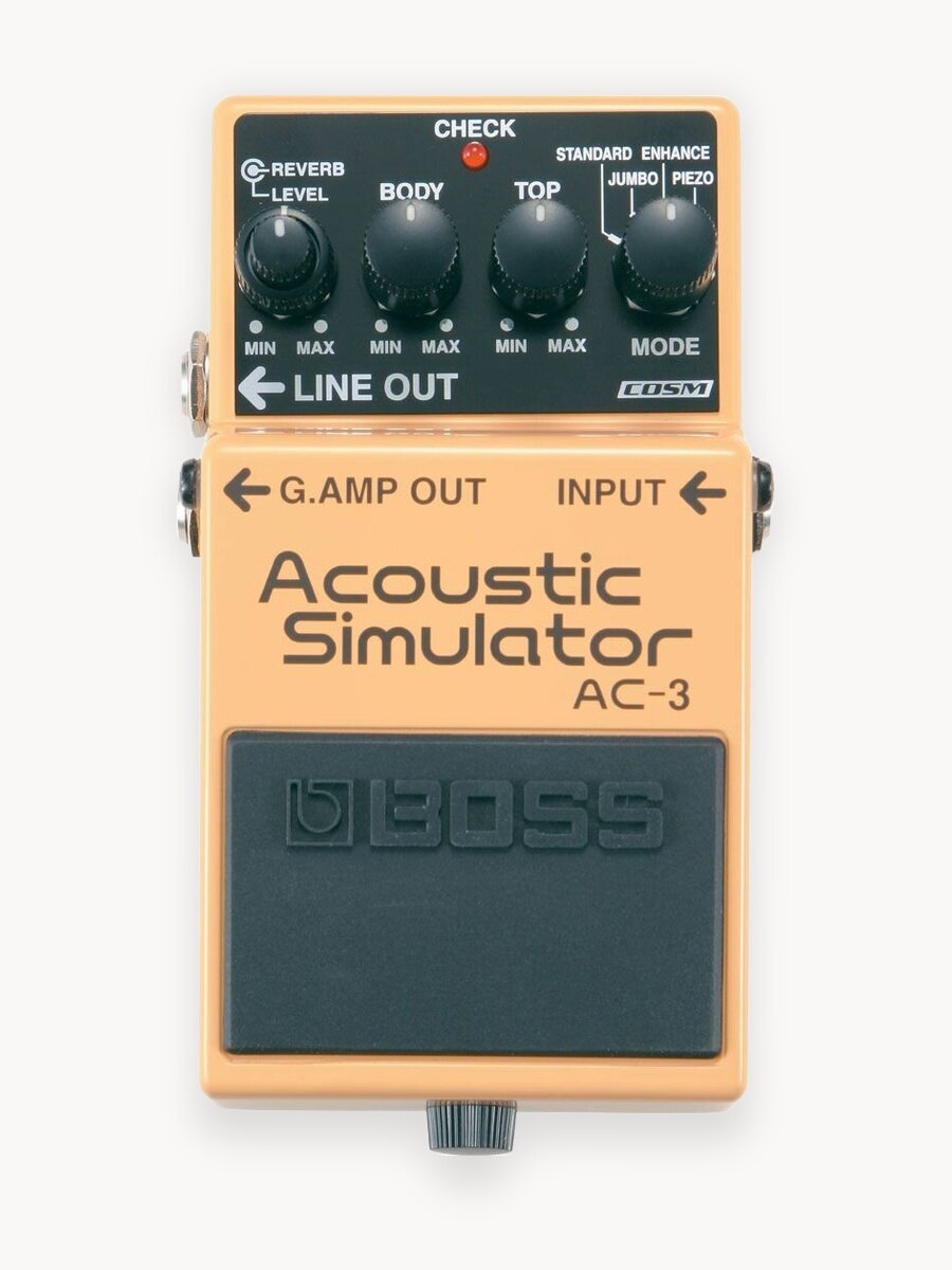 Boss Педаль эффектов AC-3 Acoustic Simulator