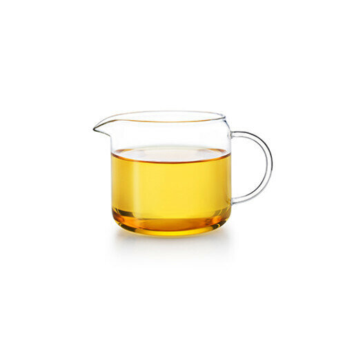 Молочник SAMADOYO Cups, 400 мл, боросиликатное стекло, прозрачный (CP12)