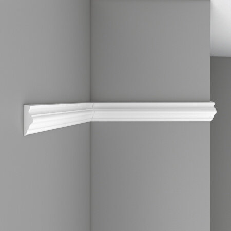 Молдинг Гладкий Decomaster 97022 В65хШ21хД2400 мм / Декомастер.