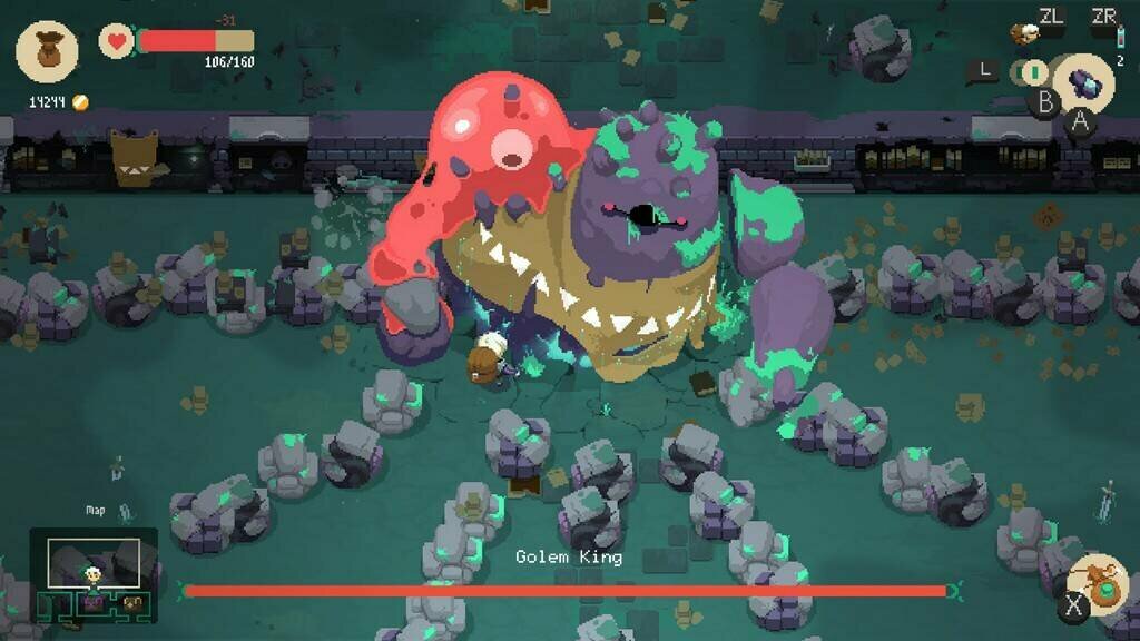 Игра Moonlighter (Nintendo Switch , английский язык) картридж — фото 1