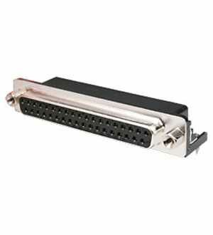 DRB-37FB, гнездо D-SUB 37 pin на плату угл. 9.4мм (L-KLS1-515C-37-F-B)
