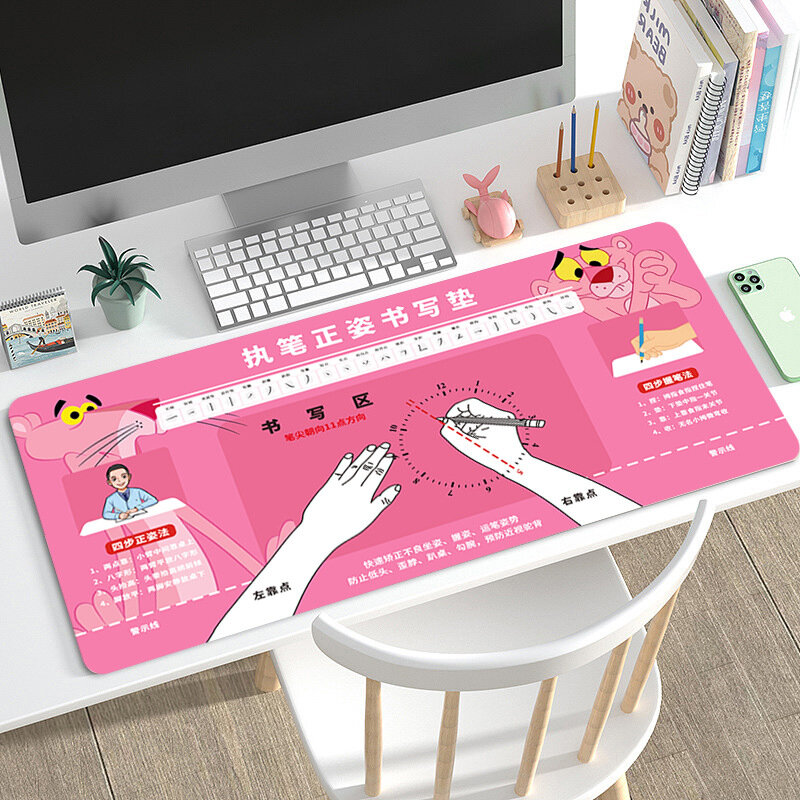 Коврик для мыши Liangcaida, натуральная кожа, нескользящий, 1400х700 мм