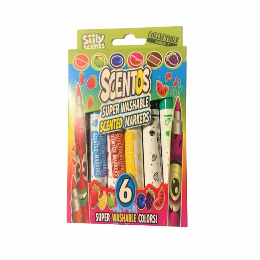 Набор фломастеров ароматизированных, 6 цветов