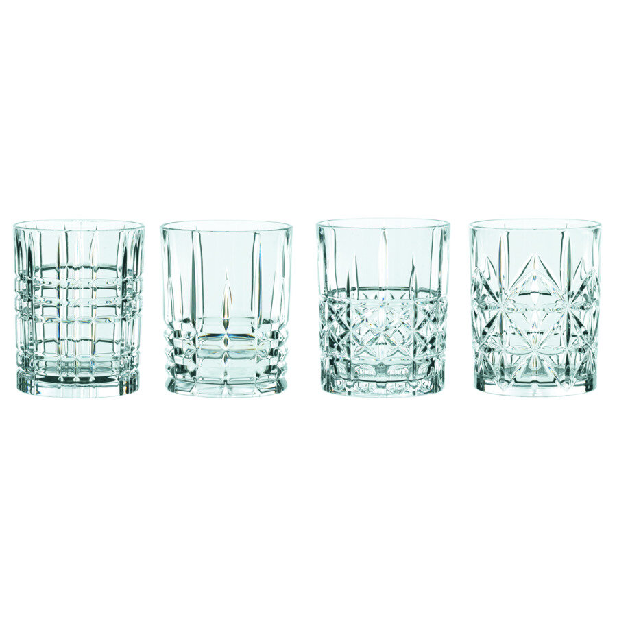 Набор стаканов для виски Nachtmann HIGHLAND 345 мл, 4 шт, стекло хрустальное