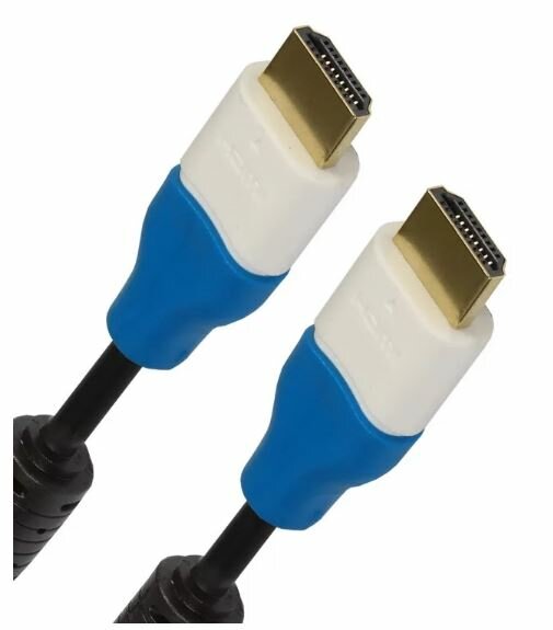 Кабель Smartbuy HDMI to HDMI ver.1.4b A-M/A-M, 2 filters, 1,5 m (gold-plated) (K-316-120)/120/