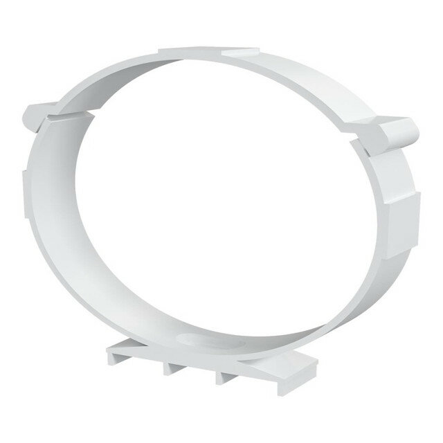 ЭРА держатель D160 мм из пластика белый монтажный элемент светильников и электроустановок