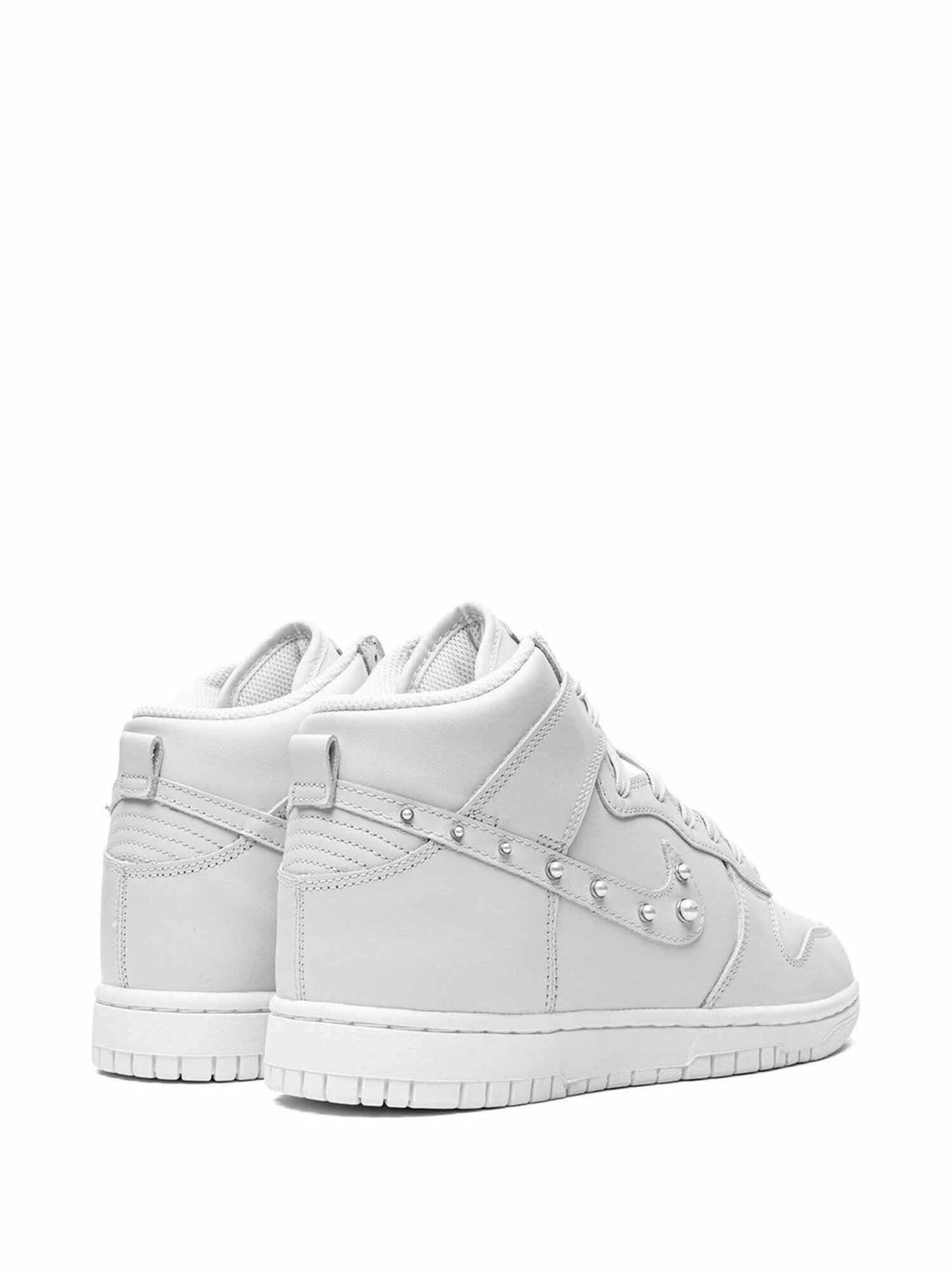 Кроссовки NIKE Dunk High SE, размер 6.5 US, белый — фото 1