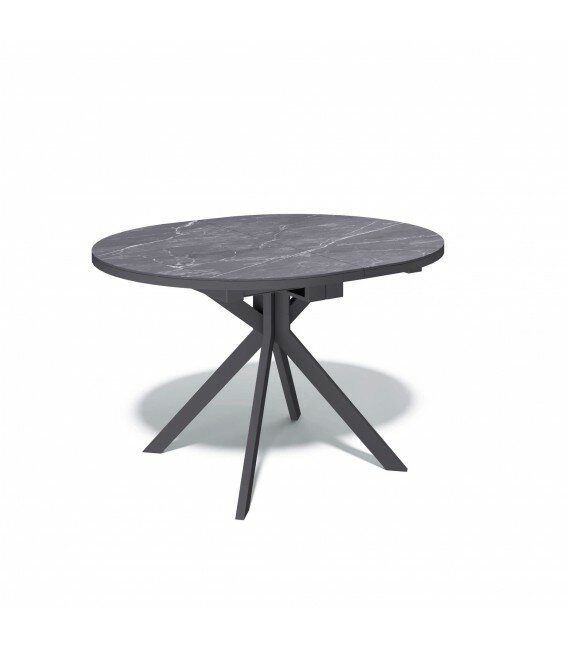 Стол KENNER DO1100 черный/керамика мрамор черный