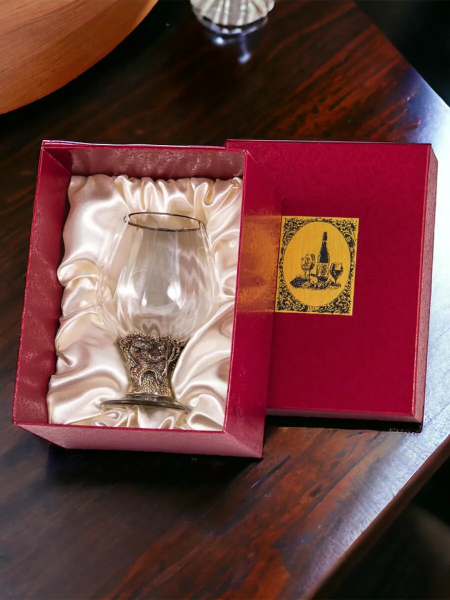 Бокал для бренди в подарочной коробке "Рог Изобилия"