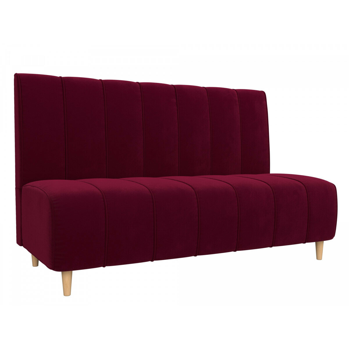 Прямой диван Ральф, Микровельвет, Модель 110673