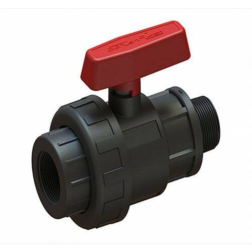 Кран шаровый ПНД (D32 Вн. Нар) 1"х1"