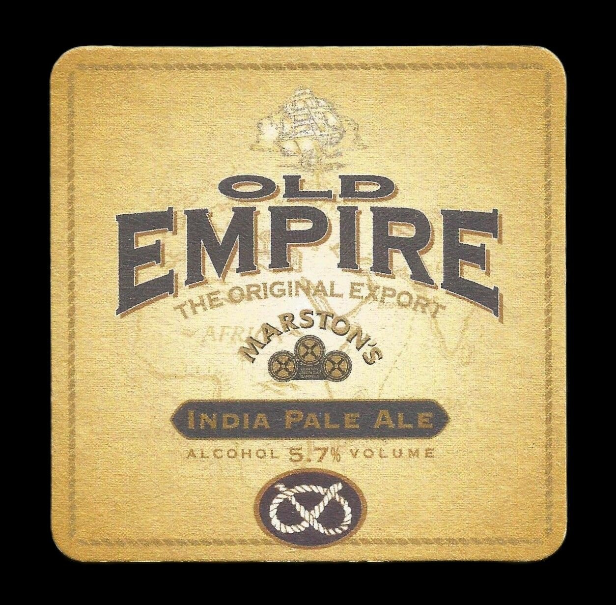 Бирдекель (костер) Великобритания Old Empire (подставка под пивной бокал)