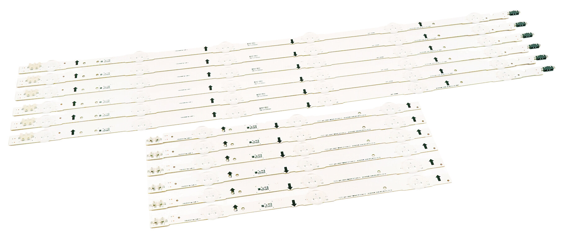 Светодиодная подсветка BN41-02176A, BN96-30453A, BN96-30454A, BN96-38891A, BN96-38892A, 48" для телевизора Samsung UE48H5000AK, UE48H5000AS (6L06+6R03) 12шт