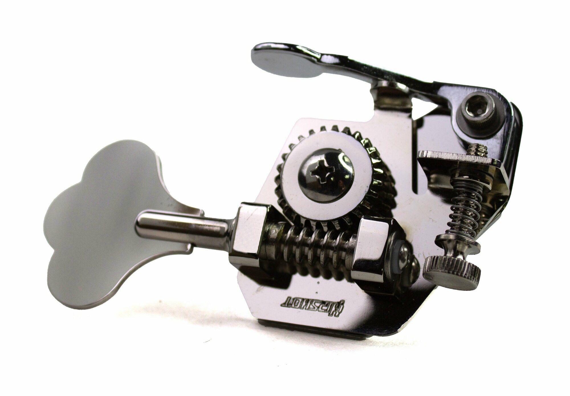 Одиночный басовый колок HIPSHOT BT1 20100N Bass Xtender, прямой, никель